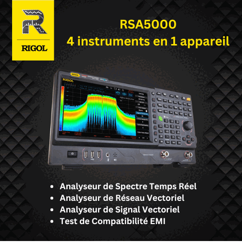 Rigol propose les oscilloscopes de la série DHO/MHO5000 • Actutem