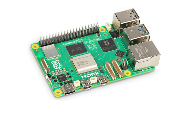 Farnell commercialise le nano-ordinateur monocarte Raspberry Pi 5 • Actutem